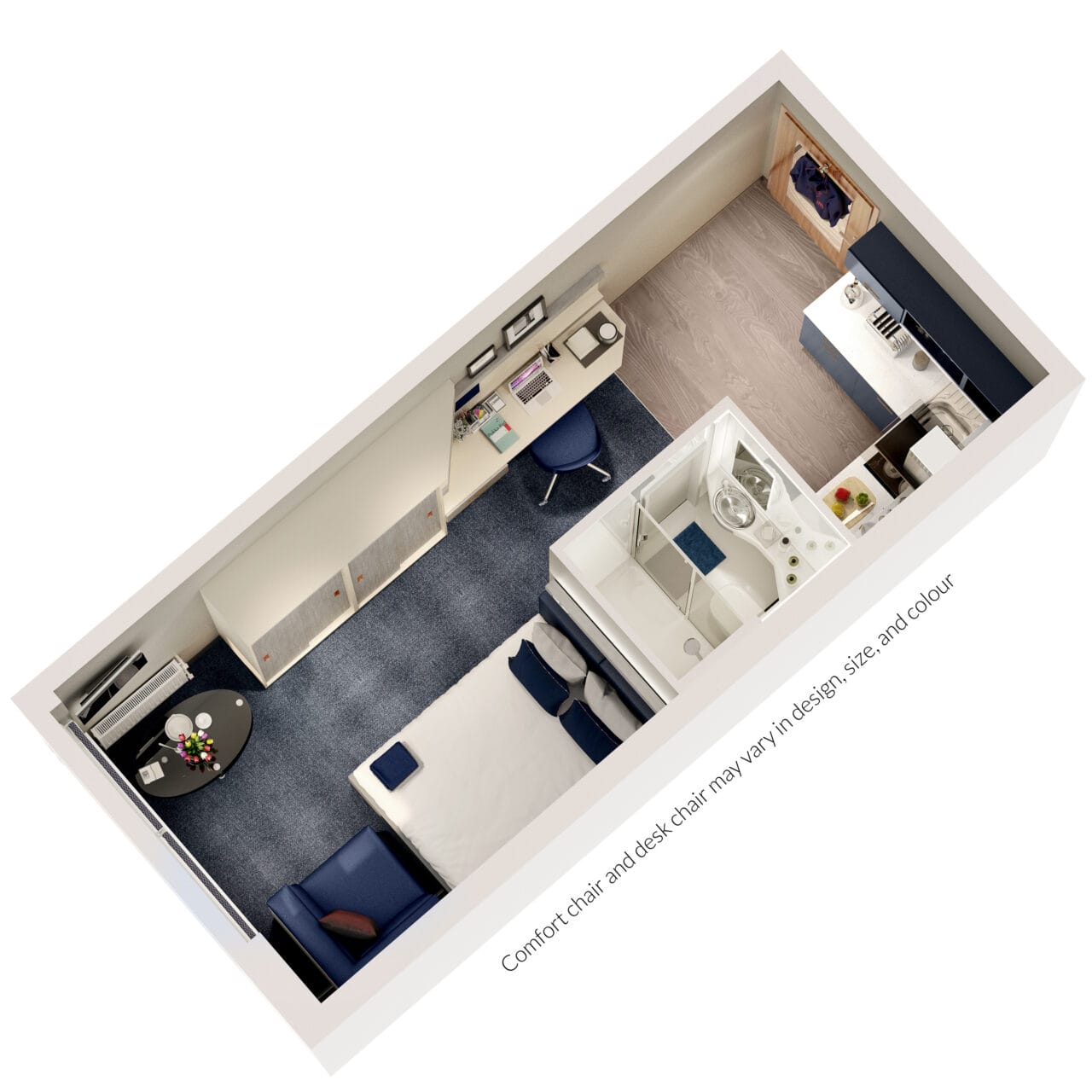 Luxury student studios Leicester | Gold Plus | Study Inn