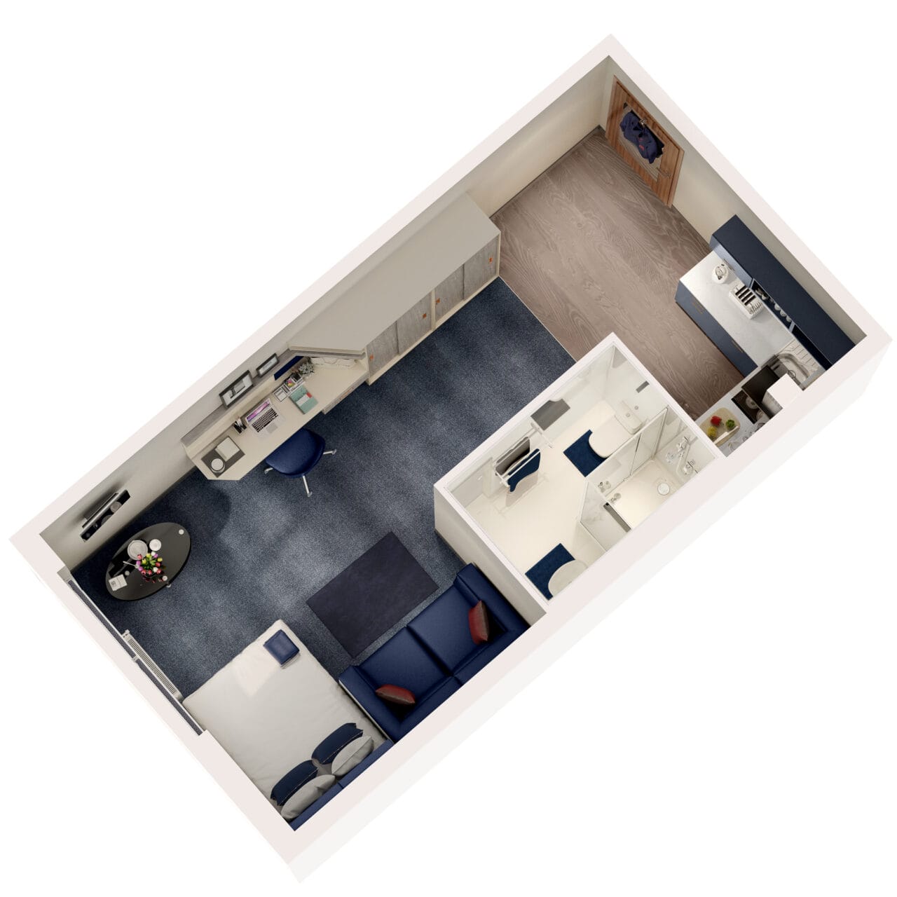 Luxury student studios Exeter | Sapphire | Study Inn